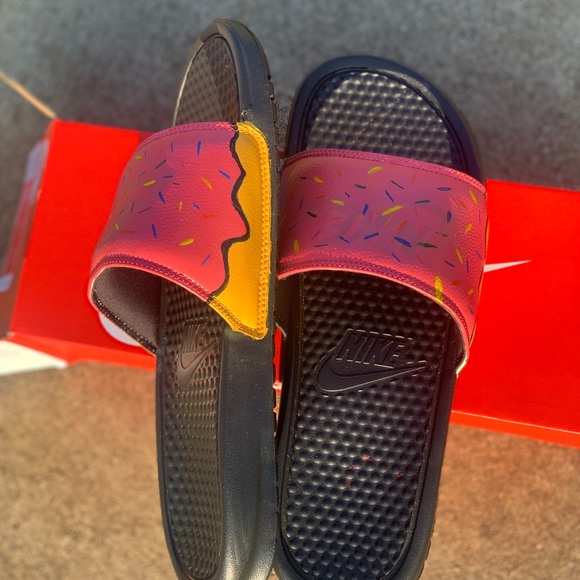 Shoes | Custom Donut Slides | Poshmark